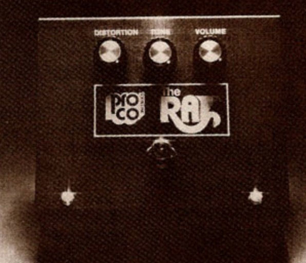 Our Favorite Albums That Use Proco RAT Distortion Pedals